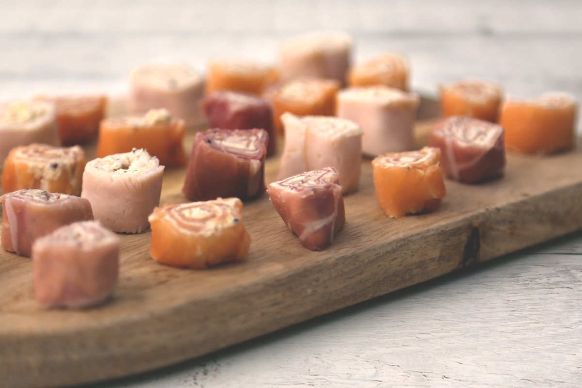 Recette | Bouchées roulées au Boursin® | Boursin® Canada