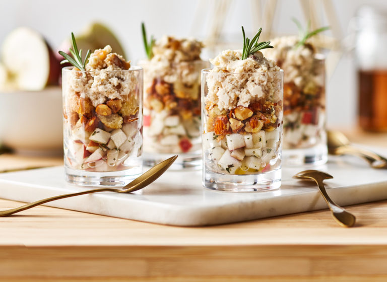 Recipe | Boursin® and Apple Festive Verrines | Boursin® Canada