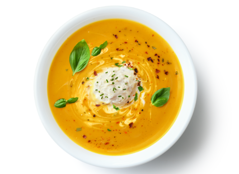 Potage à la courge Butternut avec Boursin® Cuisine Ail et fines herbes ...